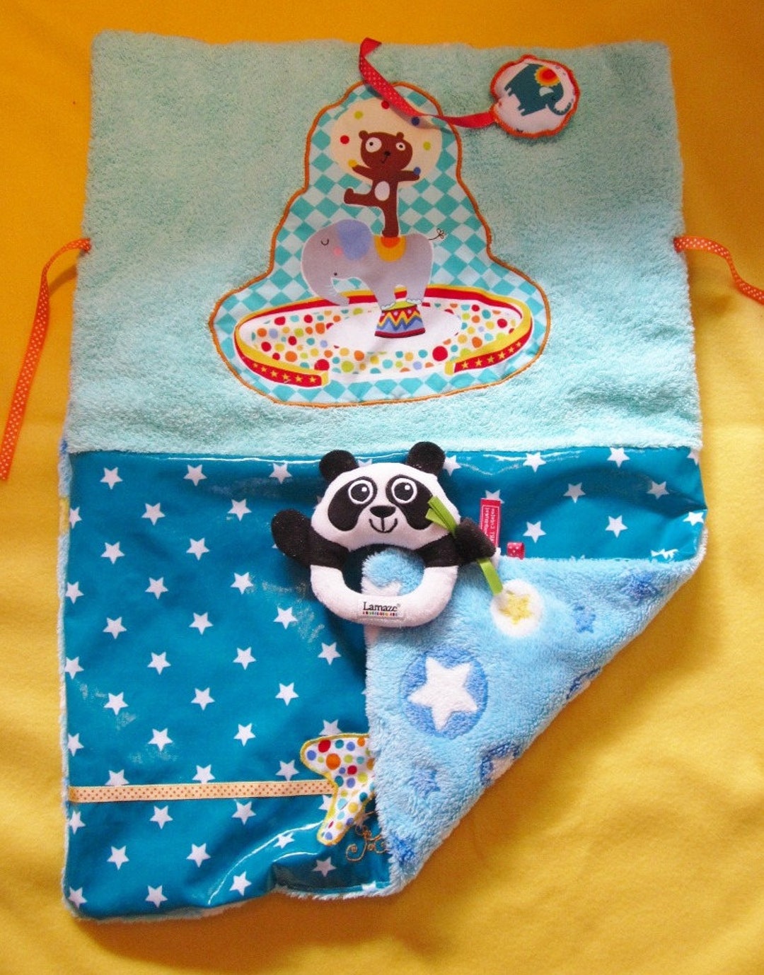 Changing Mat Nomad ZOO Animal Patterned Cotton Reversible - Etsy