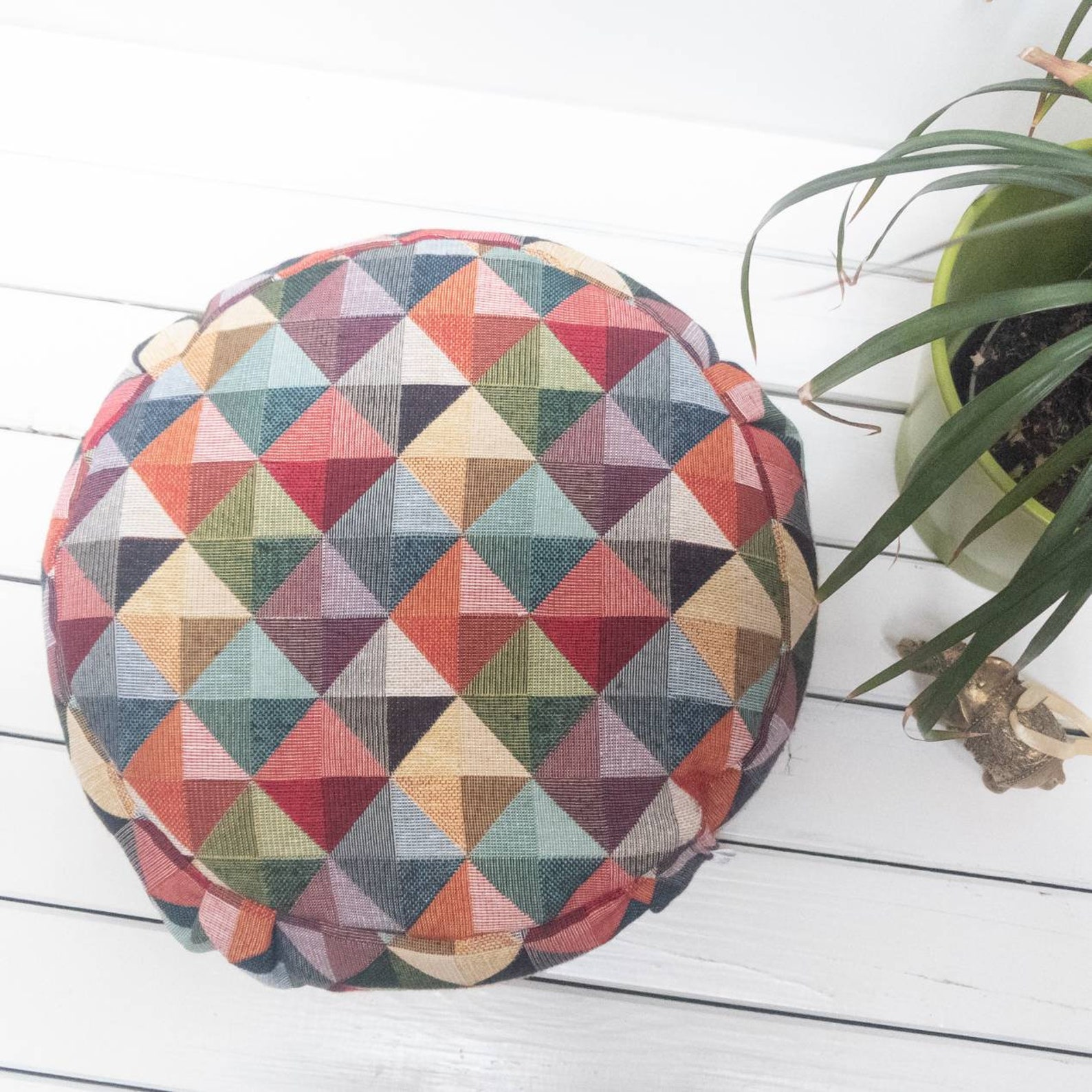 Organic Buckwheat Meditation Cushion. Yoga Cushion. - Etsy