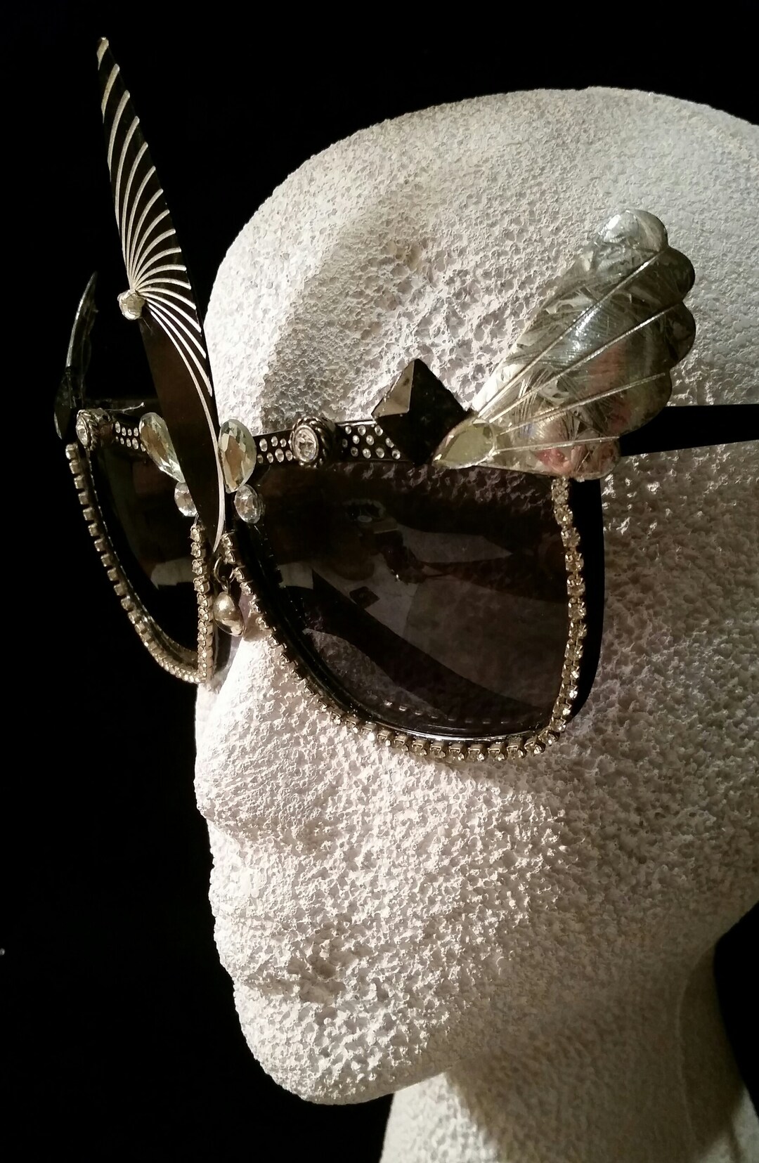 Steampunk Indian Festival Sunglasses - Etsy