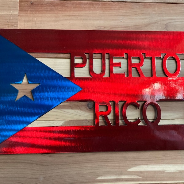 Puerto Rico Metal Art - Etsy