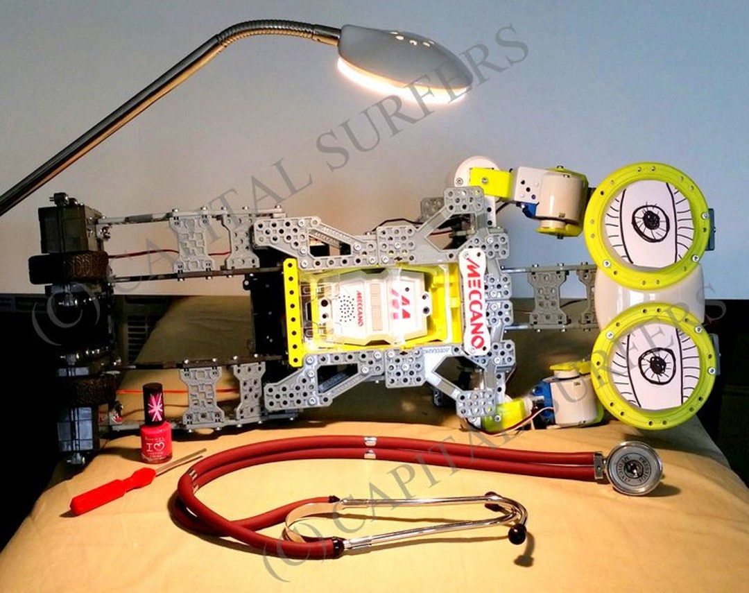 Roberta the Robot Has a Health Check up - Stock Image - Etsy