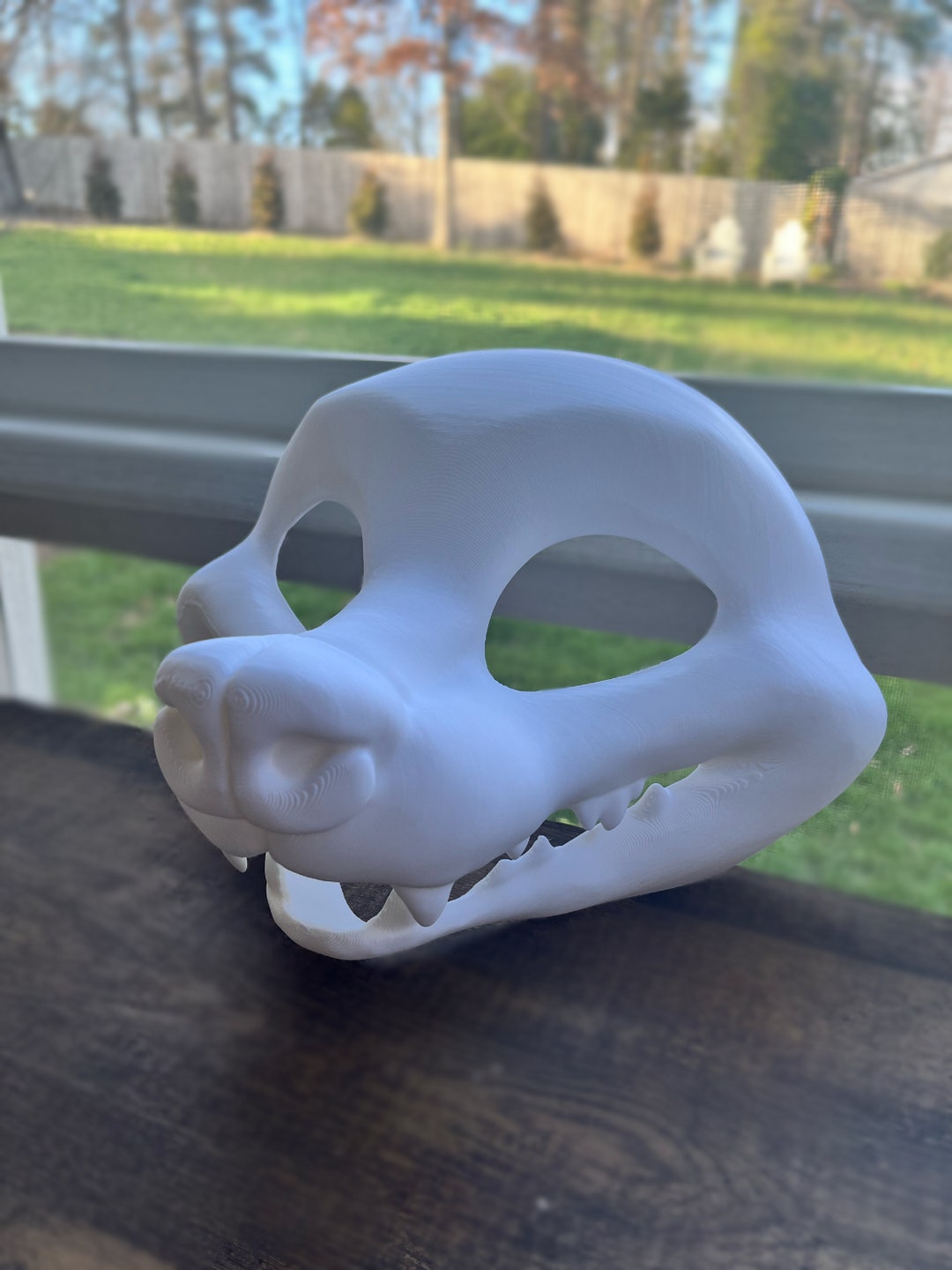 Toony Raccoon Fursuit Head Base 3D Printed Fursuit Mask, Furry Animal ...
