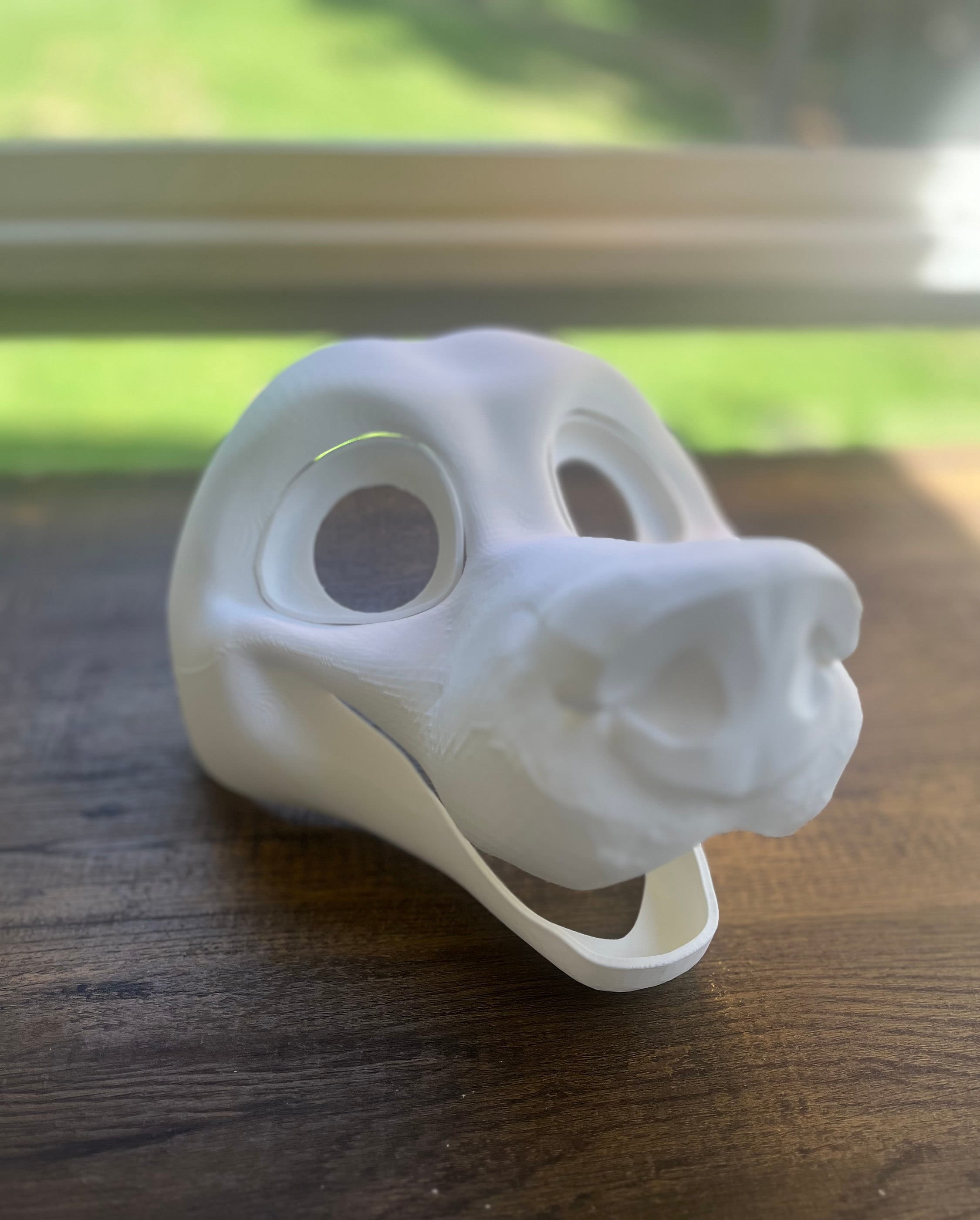 Fursuit Head Base 3D Printed Fursuit Mask Furry Animal Toony - Etsy UK