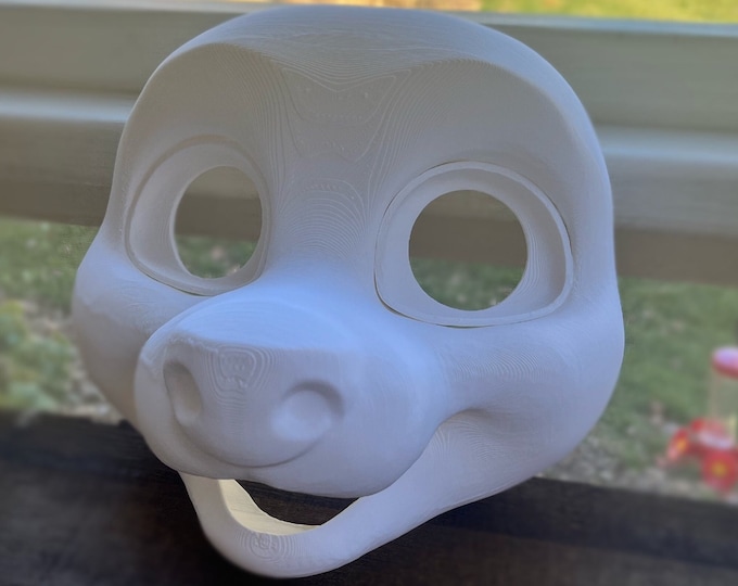 Toony Kemono Canine Puppy Dog Fursuit Head Base (PLEASE READ ...