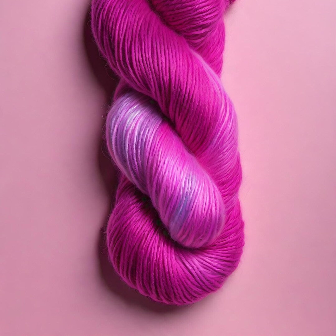 Fluorescent Fuchsia Yarn Dyeing Recipe - 8 Shade Palette - Dharma Acid ...