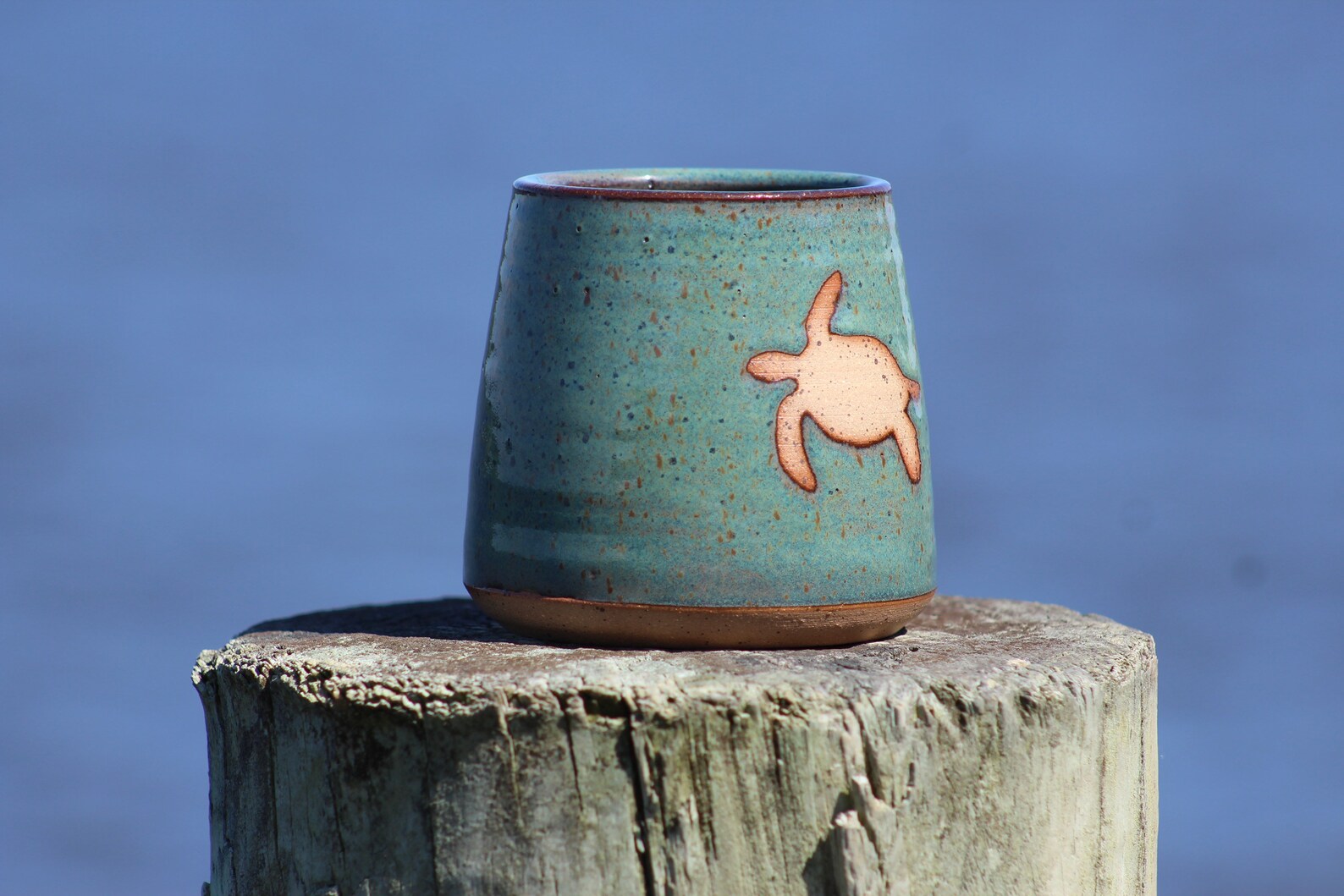 Sea Turtle Mug Ocean Life Mug Sea Turtle Gift Handmade - Etsy