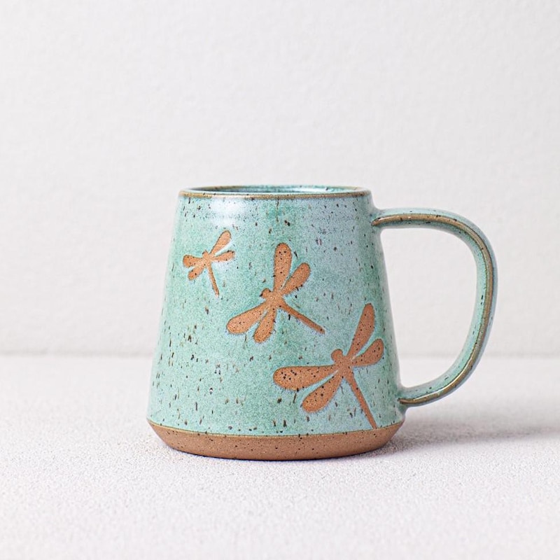 Wide Base Mug - Etsy