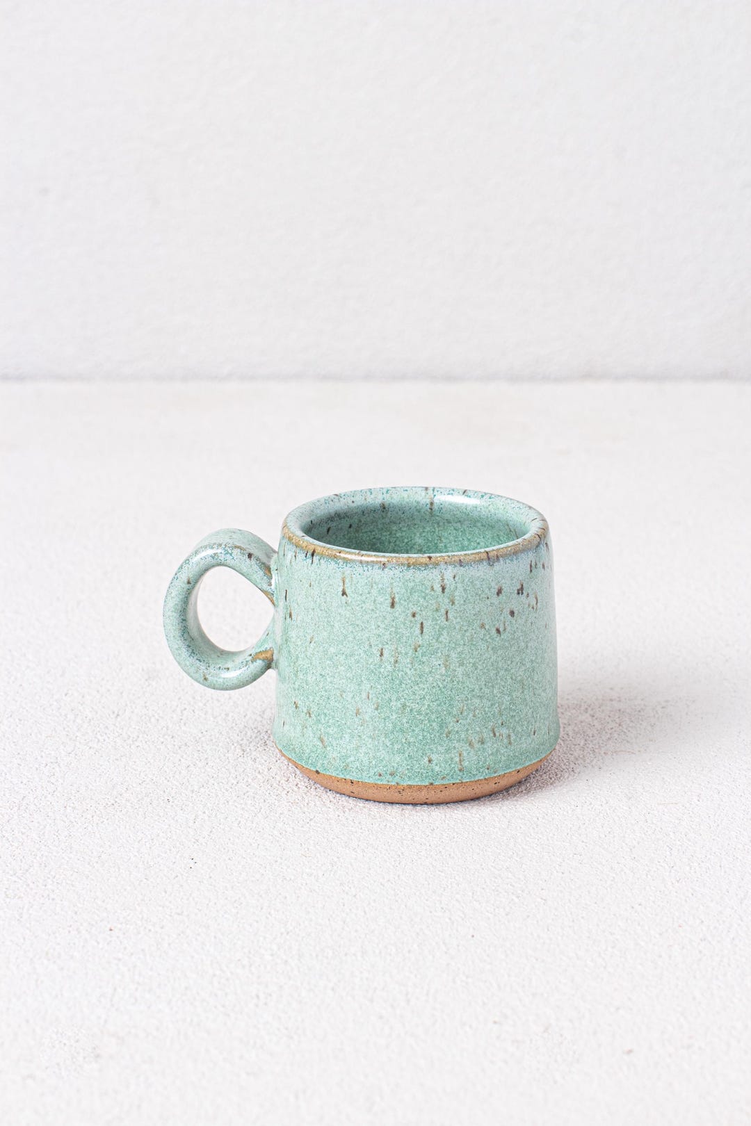 Turquoise Espresso Mug Kids Mug Stoneware Espresso Mug ceramic Espresso ...