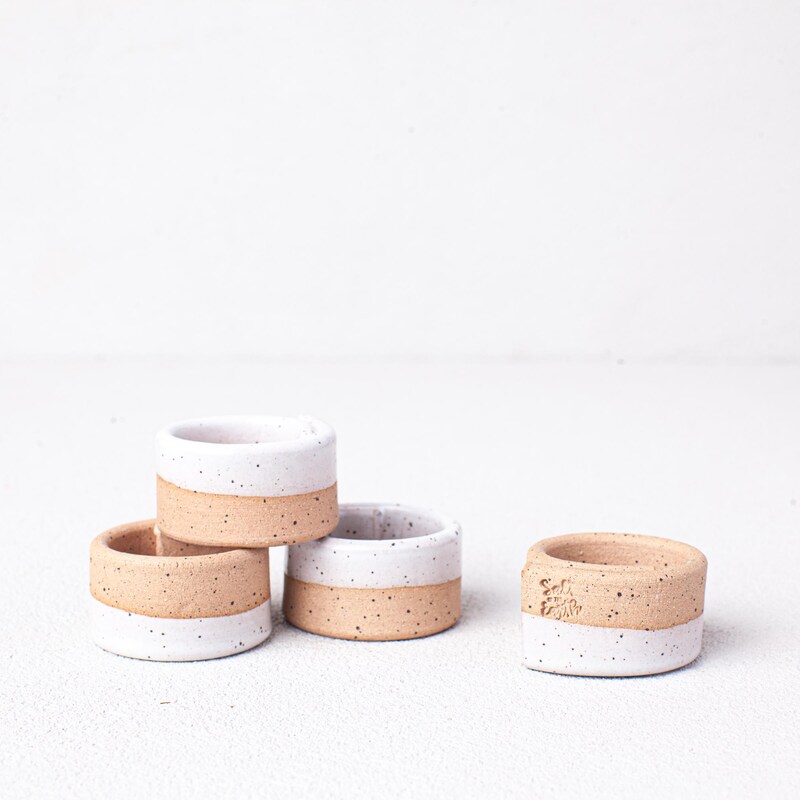 Ceramic Napkin Rings - Etsy