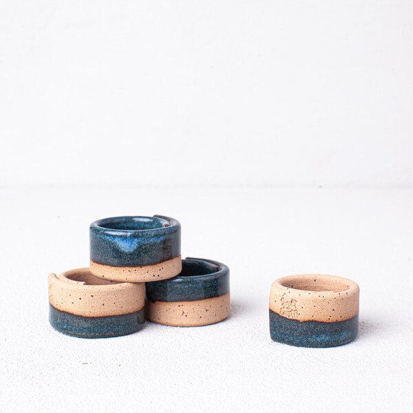 Ceramic Napkin Rings - Etsy