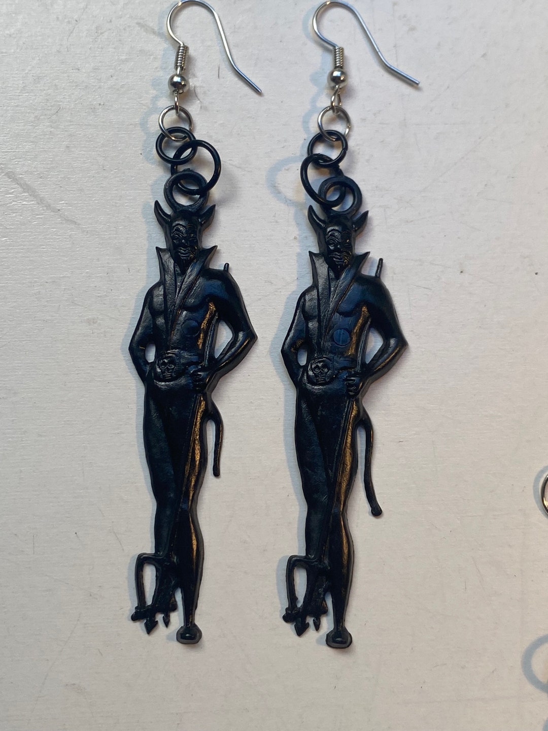 Devil With Pitchfork Satan - Etsy