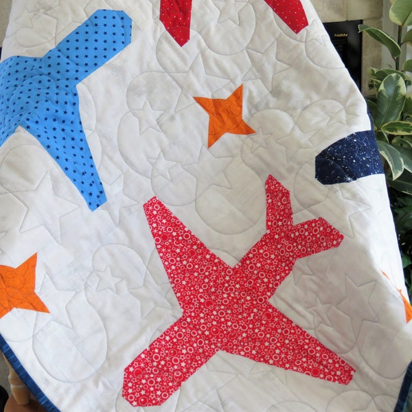 Airplane Quilt - Etsy