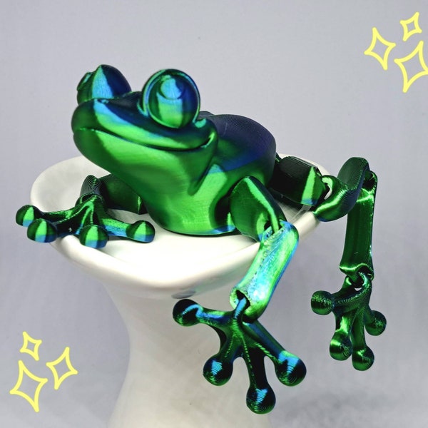 Articulated Frog Stl - Etsy