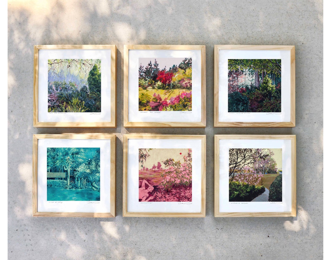Set of 6 - "cardinal Spring" Print Series **frames NOT Included ** | 10 ...