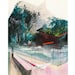 Monsoon Season - Archival Print of Painting of an Abstract Landscape in ...