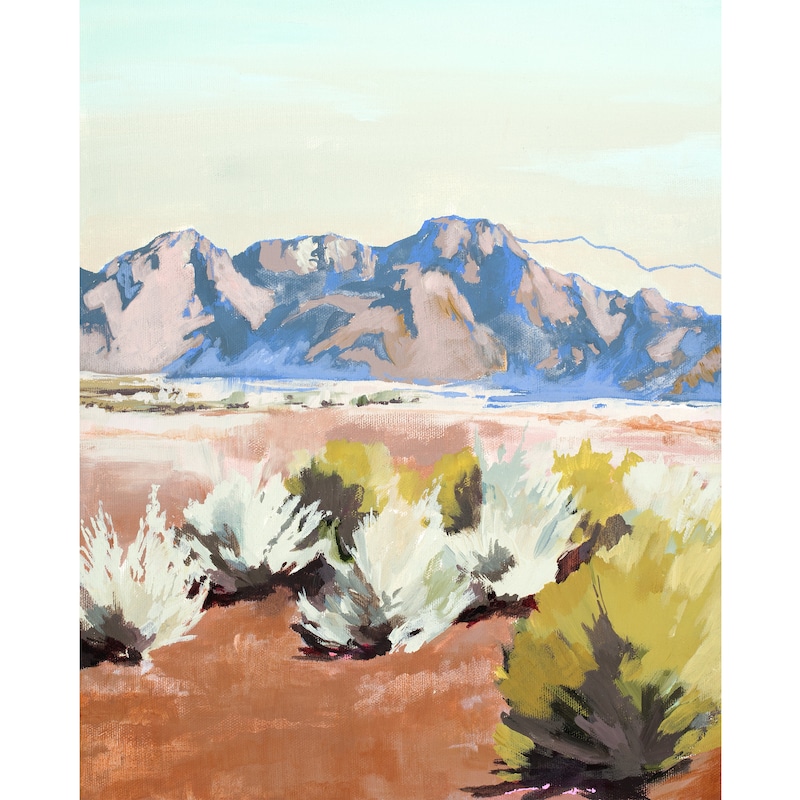 Desert Painting - Etsy