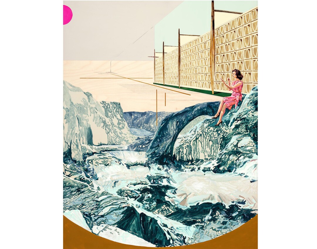 Before the Flood - Archival Print of Painting of Glen Canyon and ...