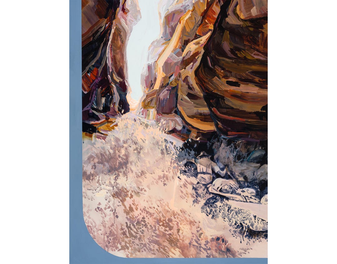 The Quickening - Archival Print of Painting of Hermit Rapid in Grand ...