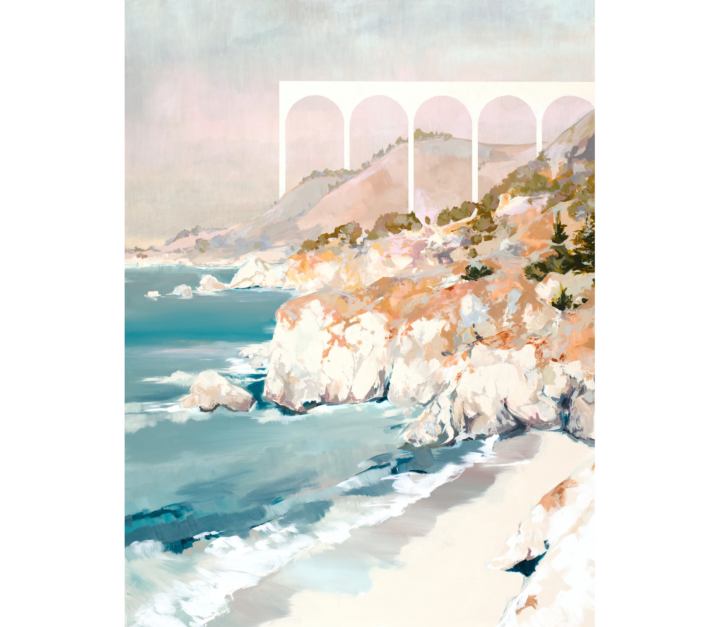 Big Country of the South Archival Print of Painting of | Etsy