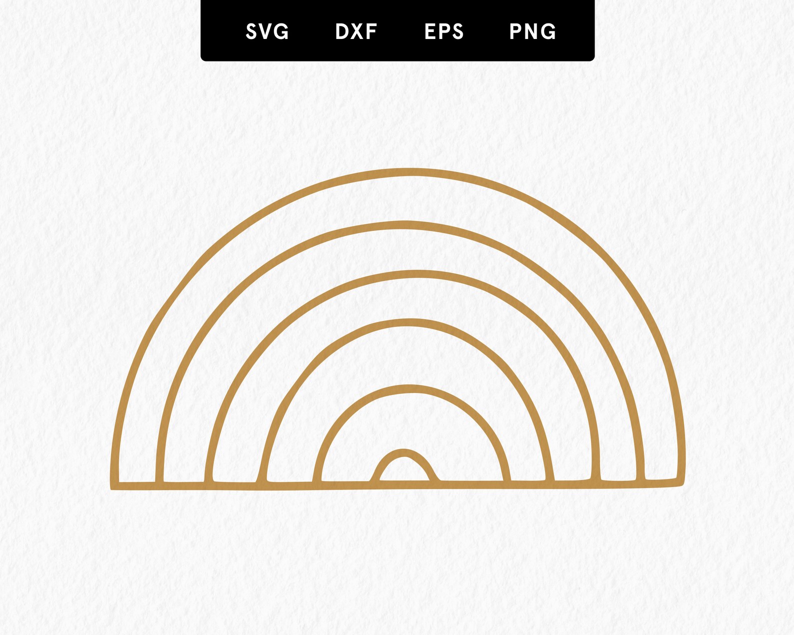 Rainbow SVG, Split SVG Cut File, Cute Split Clipart, Boho Rainbow ...