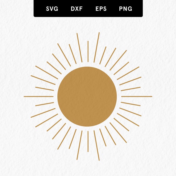 Sun Svg - Etsy