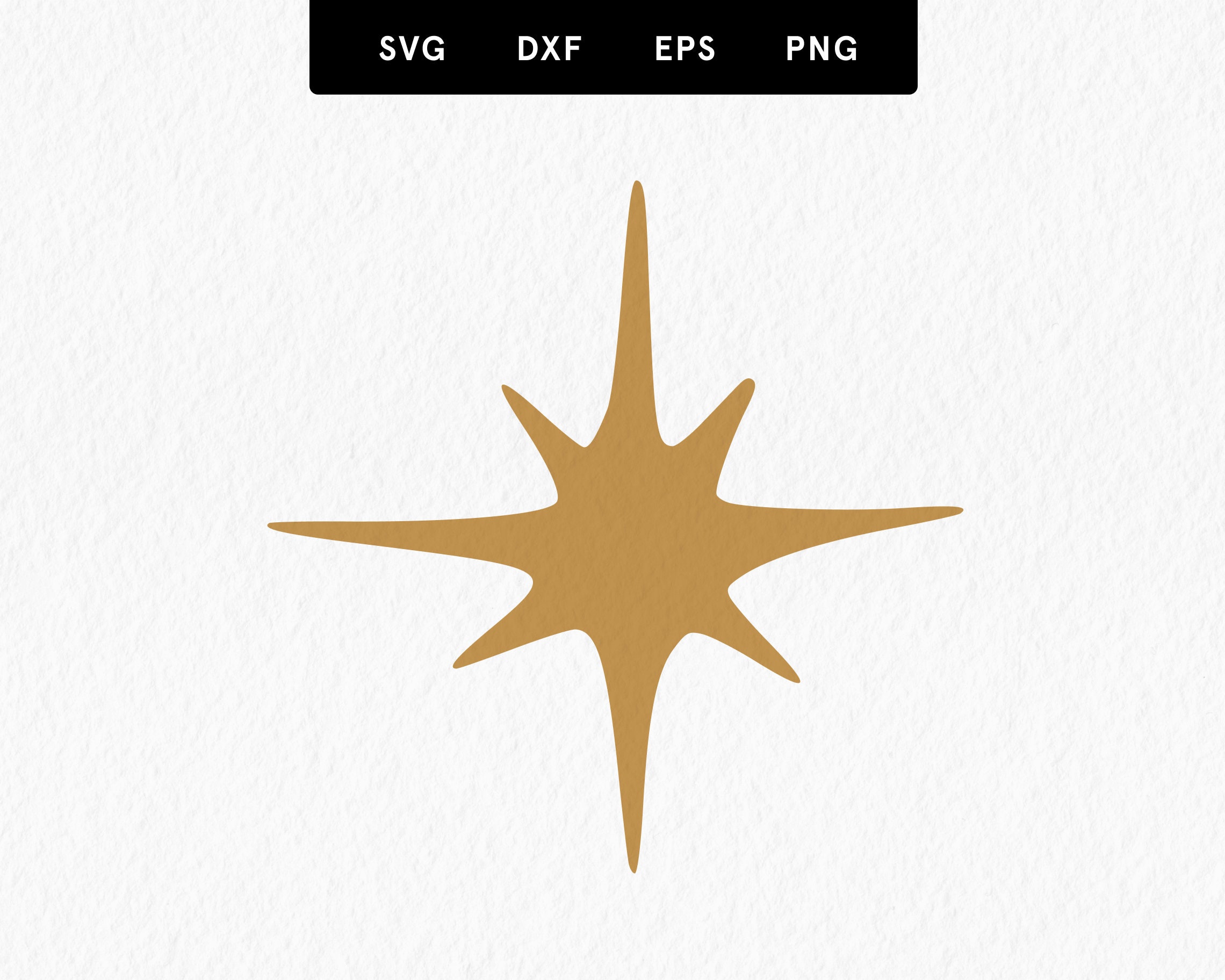 SPARK SVG, Glitter Svg Cut File, Modern Star, Hand Drawn Spark, Boho ...