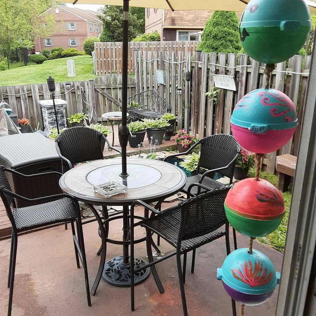 Key West Tropical Buoys Hand-painted Qty 4 Beach Wedding Decor - Etsy