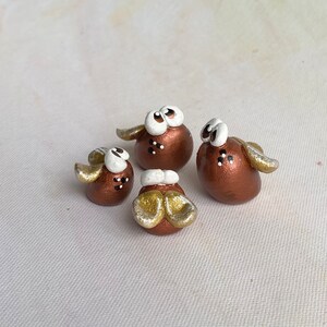 Honeybee Miniature, Bees Figurine, Bee Family Set of 4 - Etsy