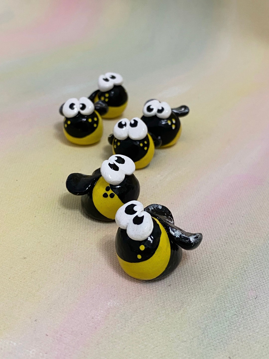 Bee Accent Decor, Bumble Bees Party Decoration, Honey Bee Figurine Set ...