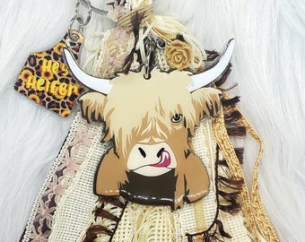 Highland Cow Ribbon - Etsy