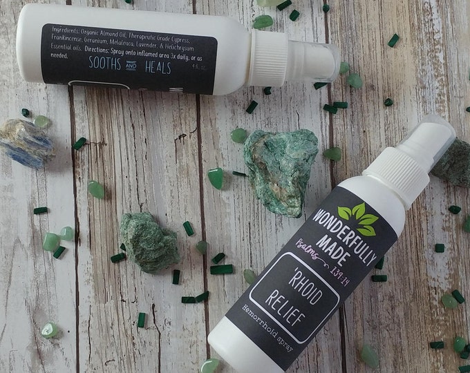 Hemorrhoid Spray / Rhoid Relief / Soothing / Healing / Organic ...