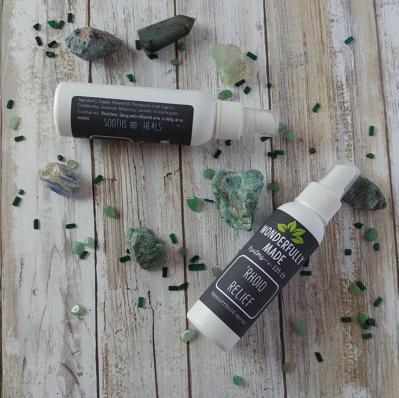 Hemorrhoid Spray / Rhoid Relief / Soothing / Healing / Organic | Etsy