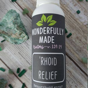 Hemorrhoid Spray / Rhoid Relief / Soothing / Healing / Organic ...