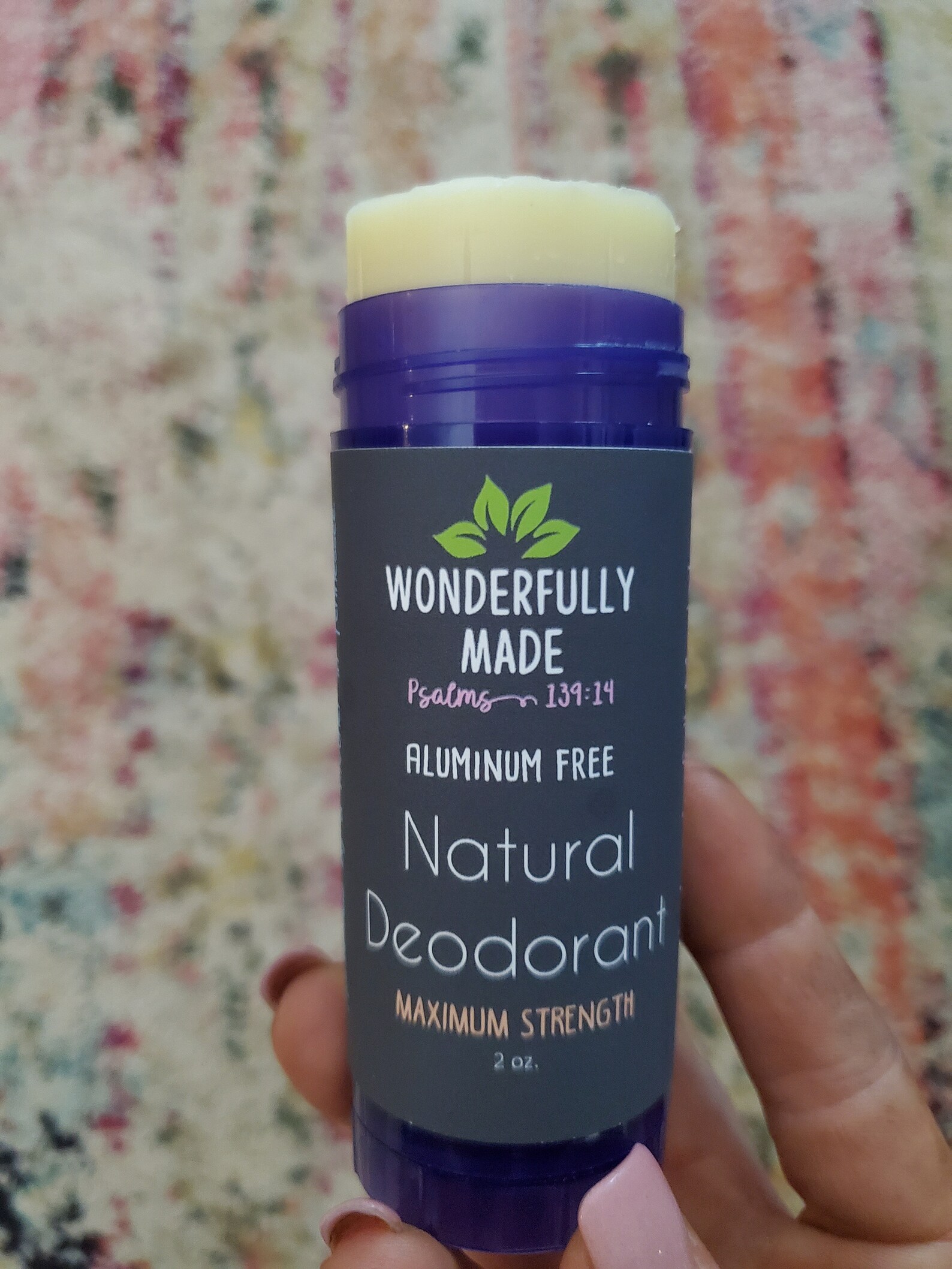 Natural Deodorant | Aluminum Free | Twist up Tube | All Day Protection ...