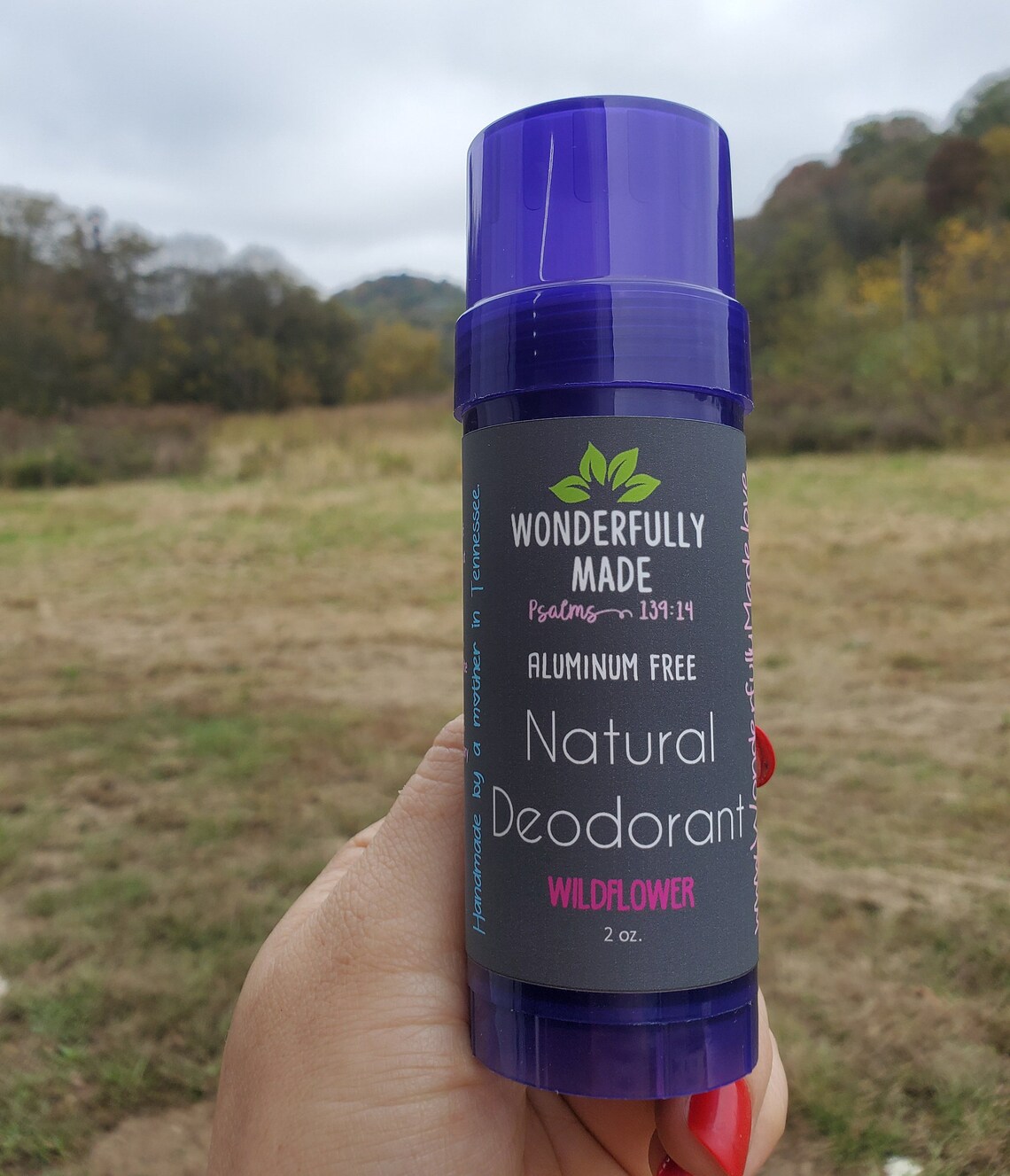 Natural Deodorant Aluminum Free Twist up Tube All Day - Etsy