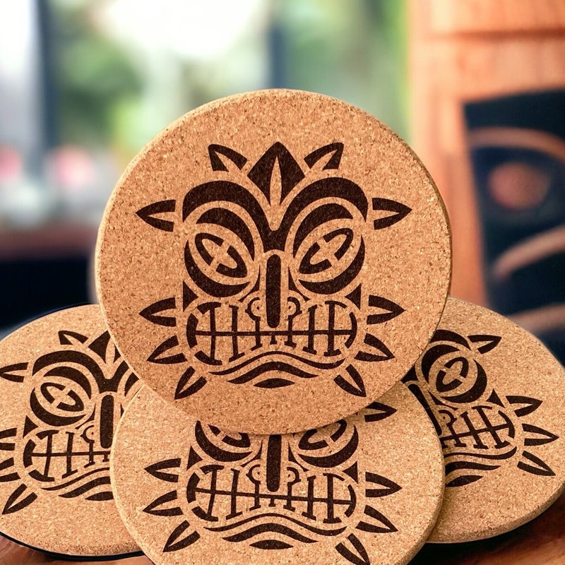 Tiki Bar Coasters - Etsy