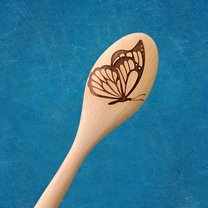 Butterfly Spoon - Etsy