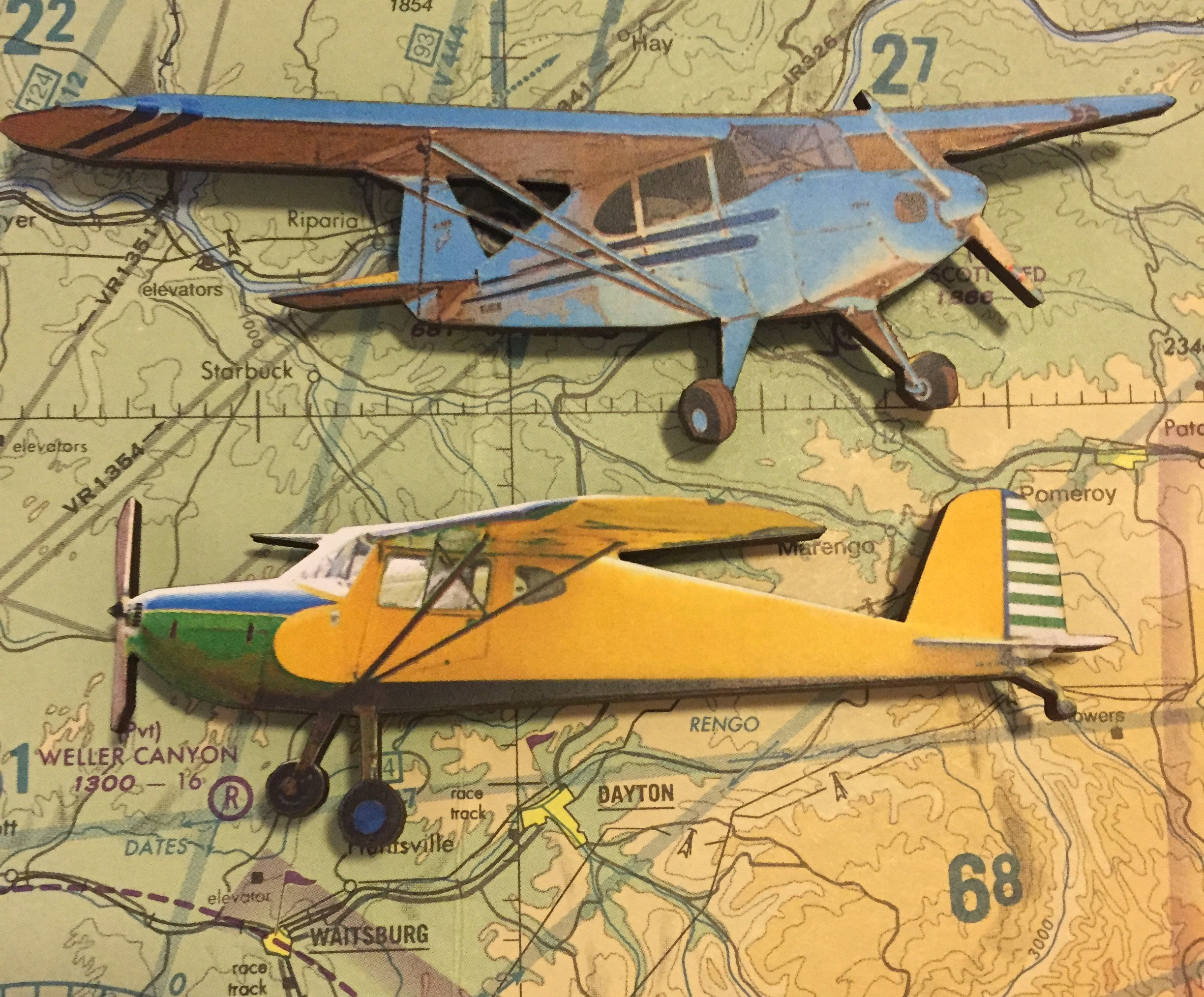 Vintage Aircraft Magnet SetsVintage Airplane MagnetsAirplane | Etsy