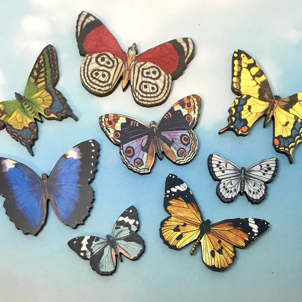 Butterfly Magnets - Etsy