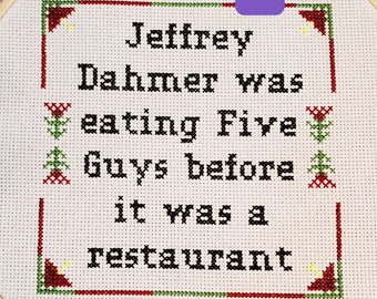 Serial Killer Stitch | Etsy