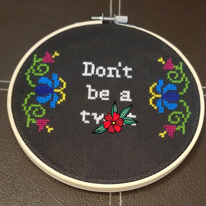 Word Cross Stitch - Etsy
