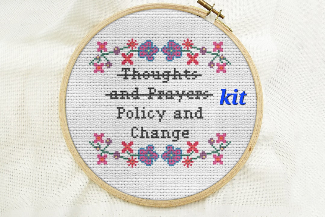 Cross Stitch Kit Beginner, DIY Counted Cross Stitch Kits, Thoughts and ...