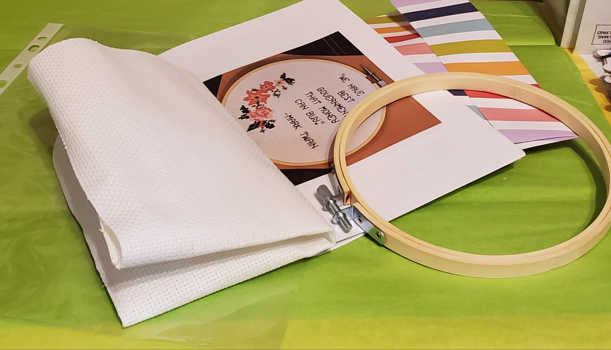 Diy Cross Stitch Kit Beginner, Serial Killer Series - Etsy