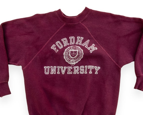 Vintage Fordham University Sweatshirt | Raglan Colleg… - Gem