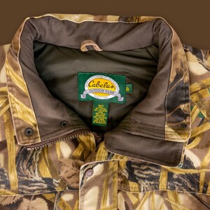 Vintage 90s Cabela's Marsh Camo Insulated Hunting Jacket Wetlands Outdoor Gear - Etsy