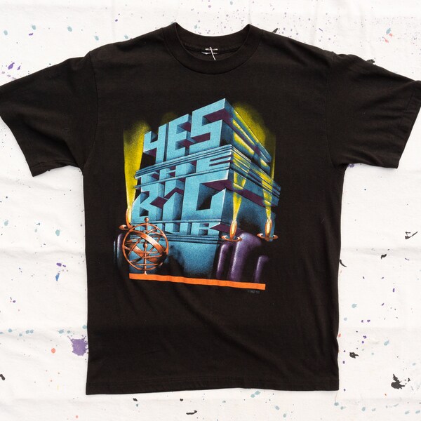 Yes Concert Vintage Shirt - Etsy