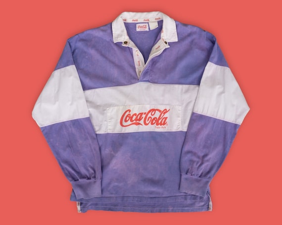 1980s Vintage Coca Cola Shirt - 80s Vintage Ruby Shir… - Gem