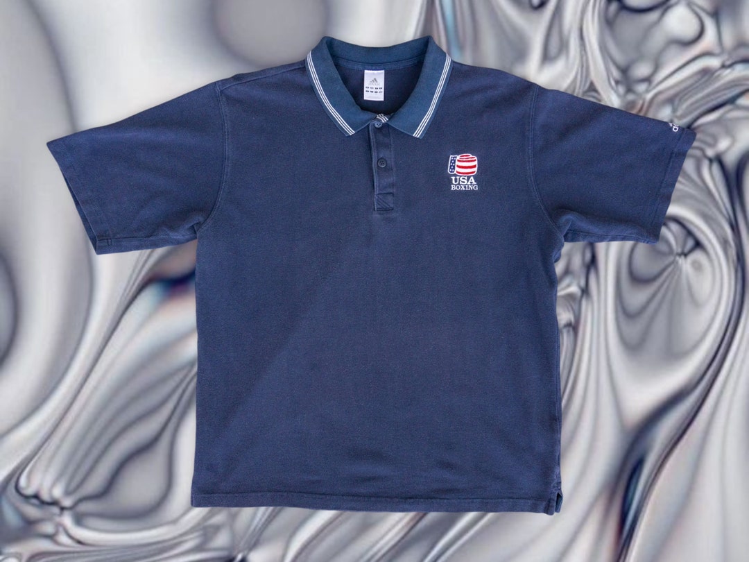 Vintage Team USA Boxing Polo Shirt - Patriotic Americana Sportswear ...