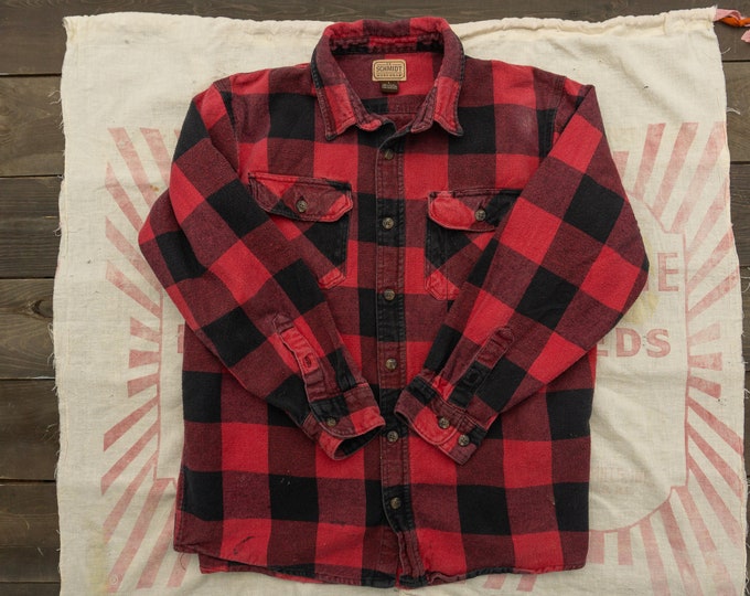Distressed Oversize Flannel Shirt - Etsy Singapore