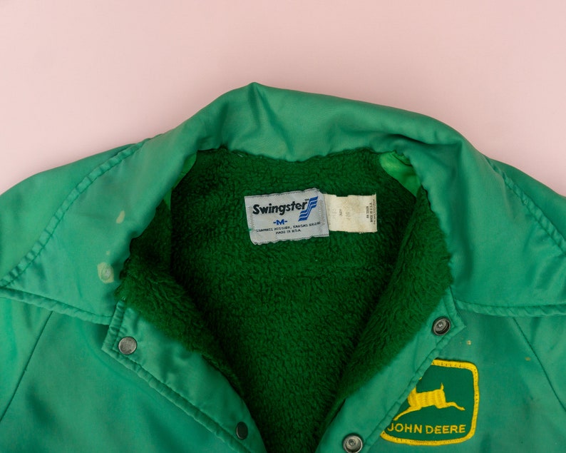 1980s Vintage John Deere Tractors Coat Jacket Vintage - Etsy